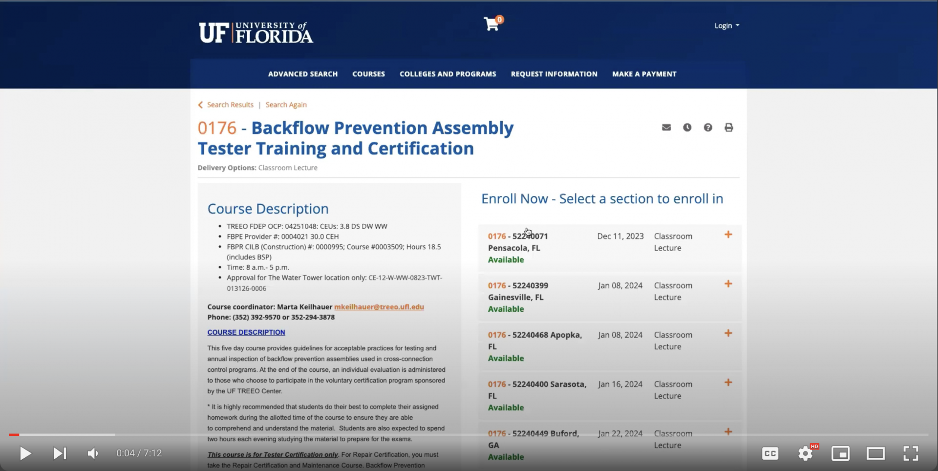 TREEO – University of Florida